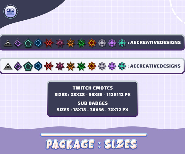 ArtStation - Twitch Bit Badges Levels, Cheer Badges, Bit Badges ...