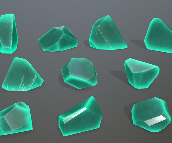 ArtStation - Crystal Set | Game Assets