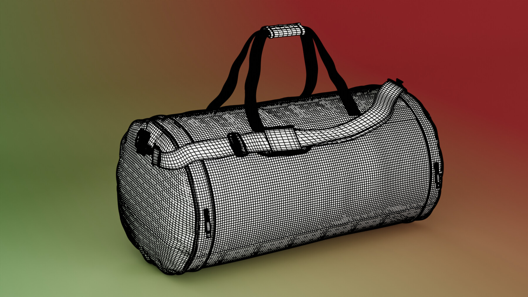 ArtStation - Sport Bag Formula (polygonal 3D model with PBR textures ...