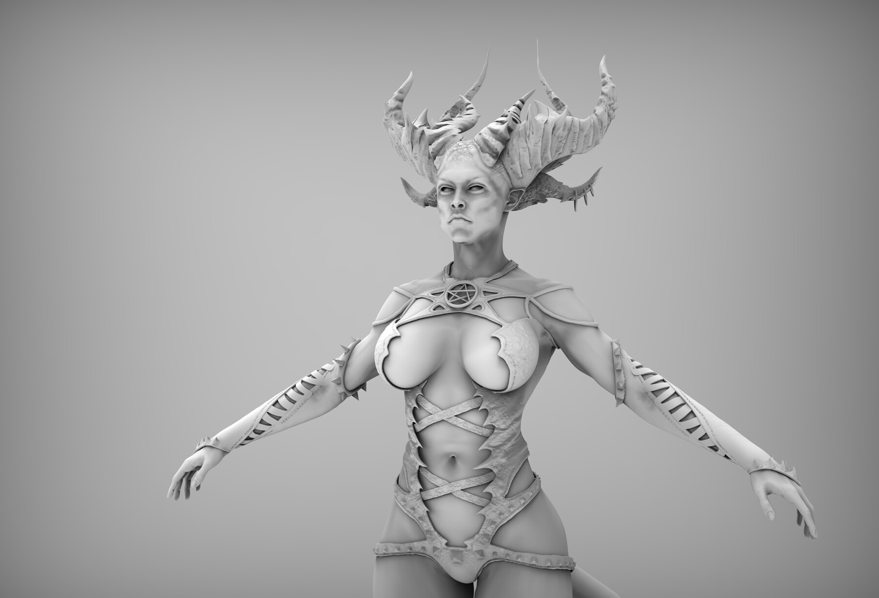 ArtStation - Demoness named Essa | Resources