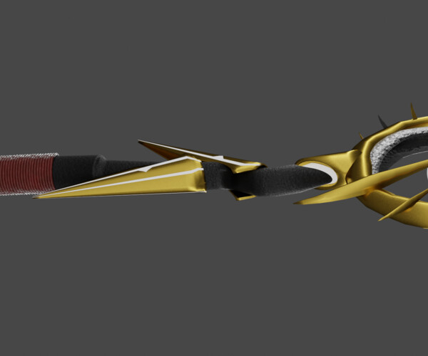 ArtStation - low-poly model of a magic-staff game ready | Game Assets