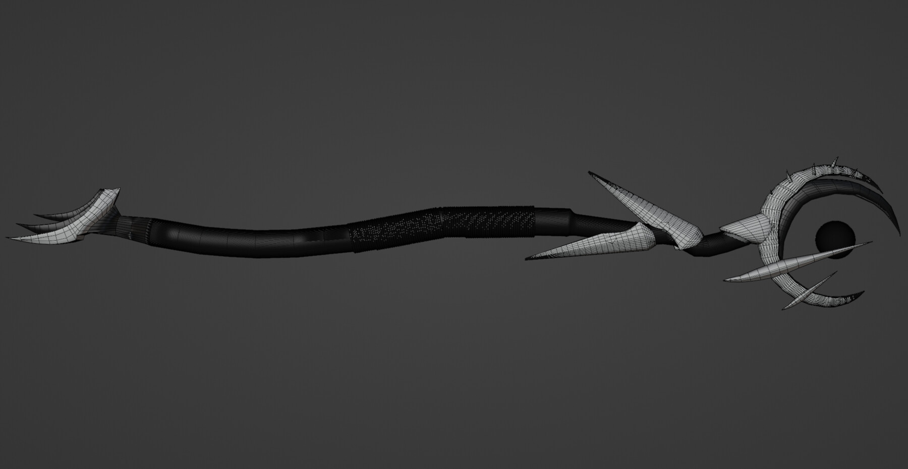 ArtStation - low-poly model of a magic-staff game ready | Game Assets