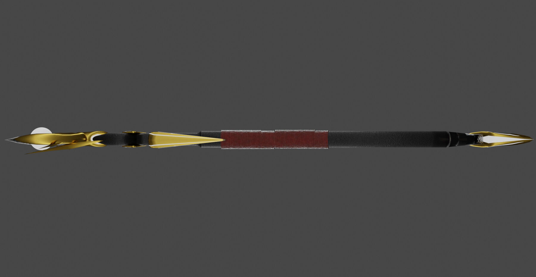 ArtStation - low-poly model of a magic-staff game ready | Game Assets
