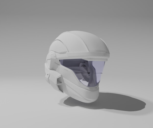 ArtStation - Halo Helmet UNSC | Game Assets