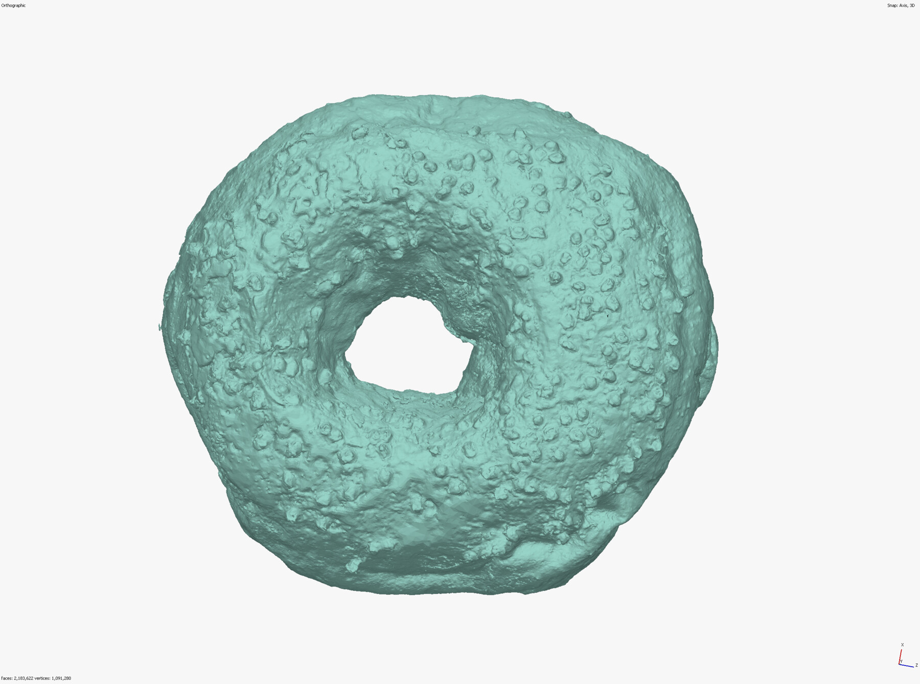 ArtStation - DONUT #2 3D MODEL - LOW POLY \ HIGH POLY - CROSS-POLARIZED ...
