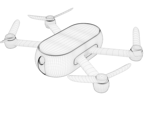 ArtStation - Drone 3D model | Resources