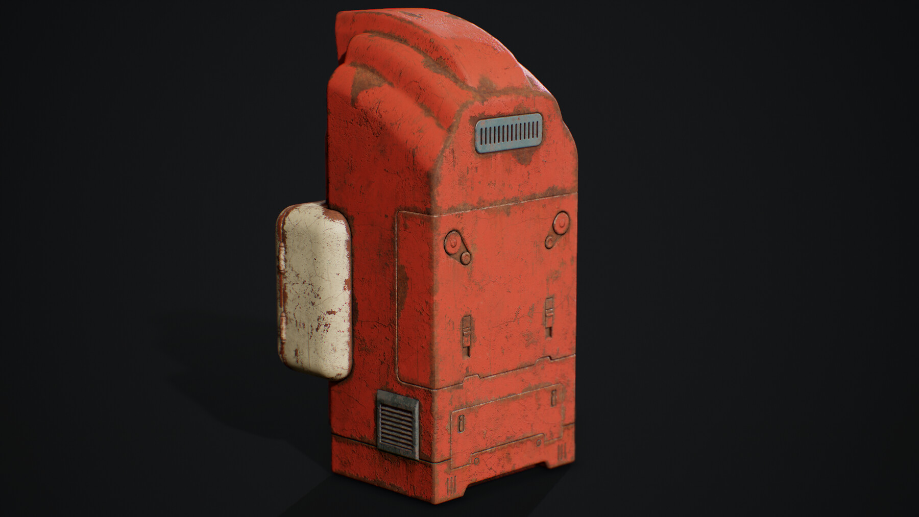 ArtStation - Fallout 4 Fanart - Nuka Cola Fridge | Game Assets