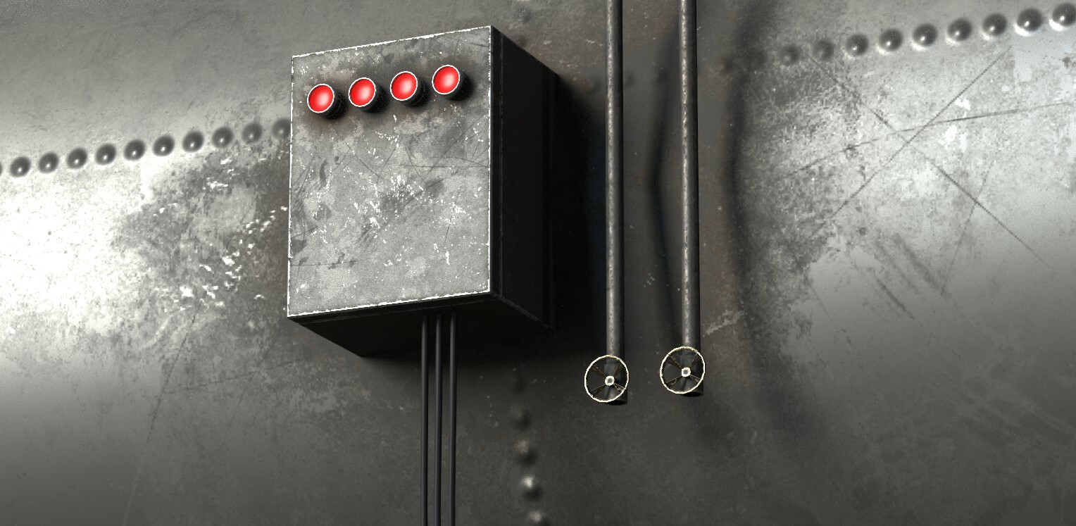 ArtStation - steam boiler | Game Assets