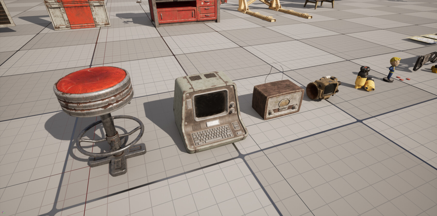 ArtStation - Fallout 4 Fanart - Radio | Game Assets