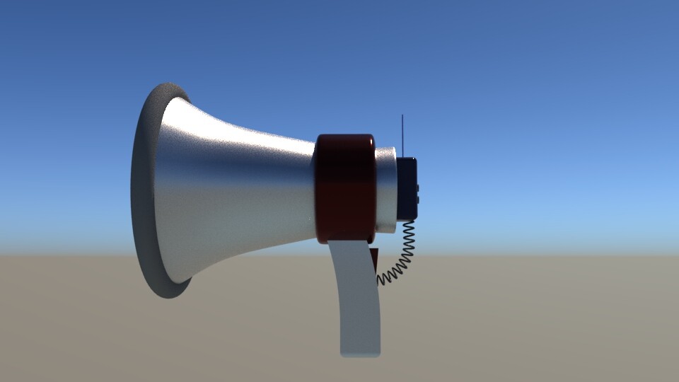 ArtStation - Megaphone.. | Game Assets