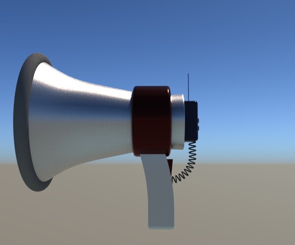 ArtStation - Megaphone.. | Game Assets