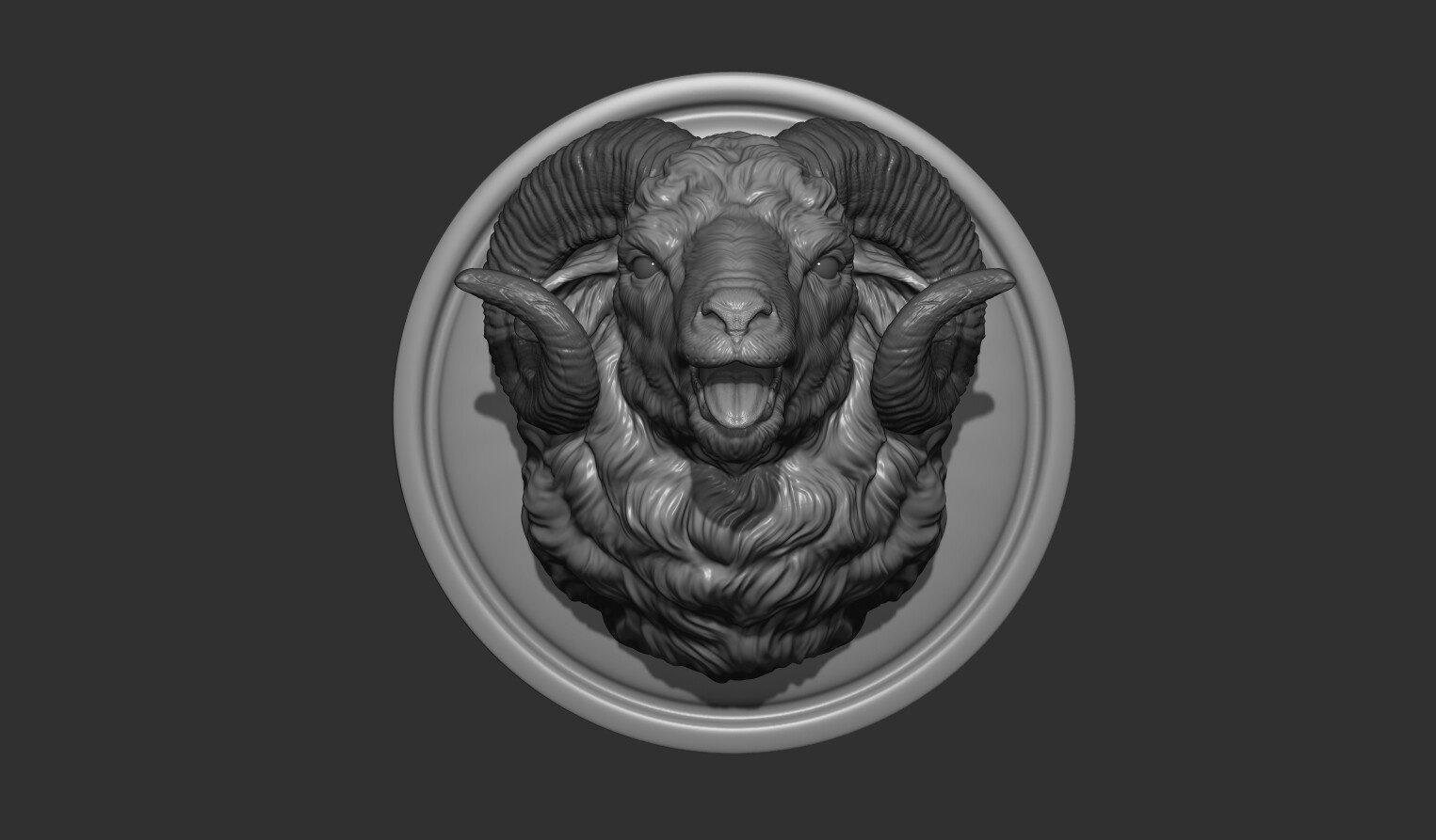 ArtStation - Bleating ram head | Resources