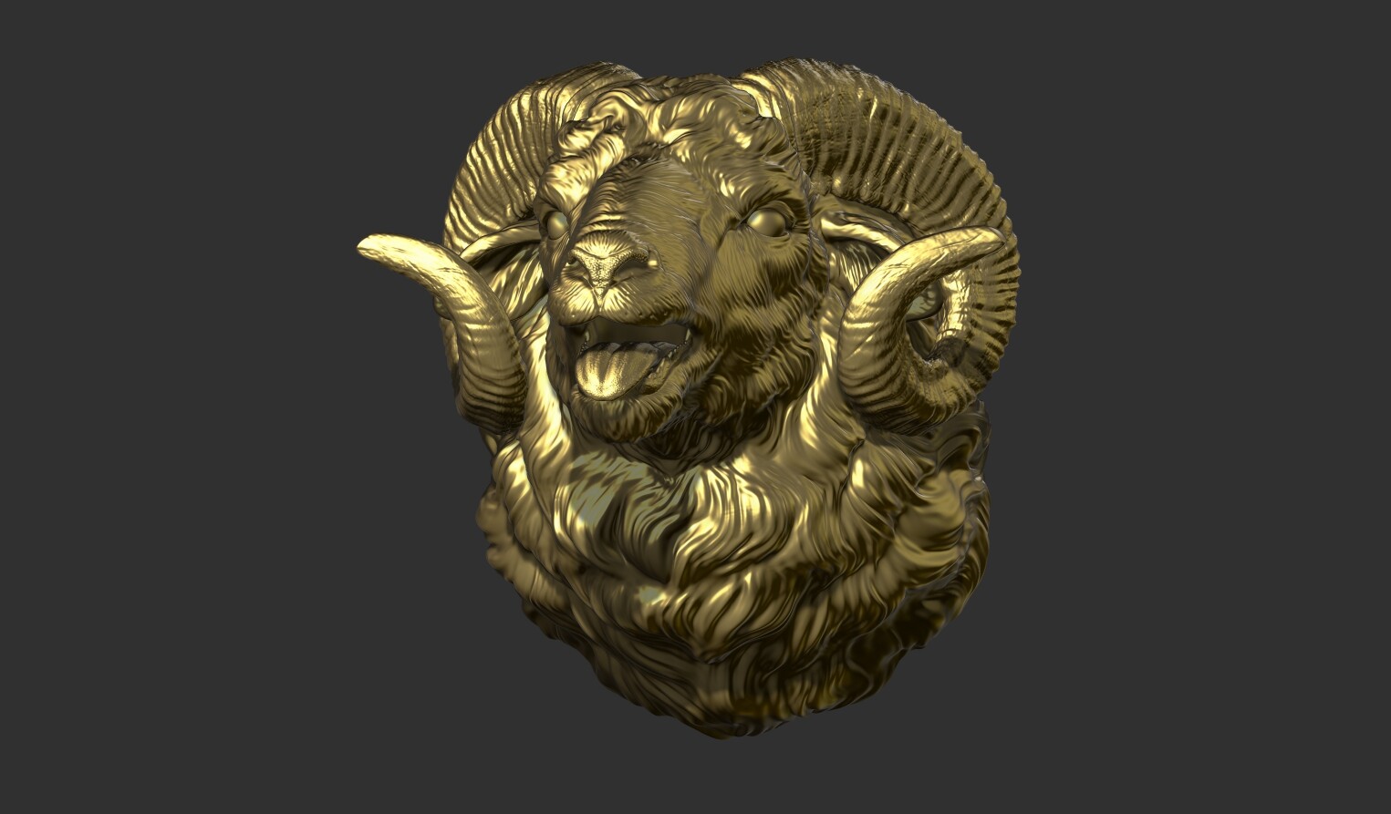 ArtStation - Bleating ram head | Resources