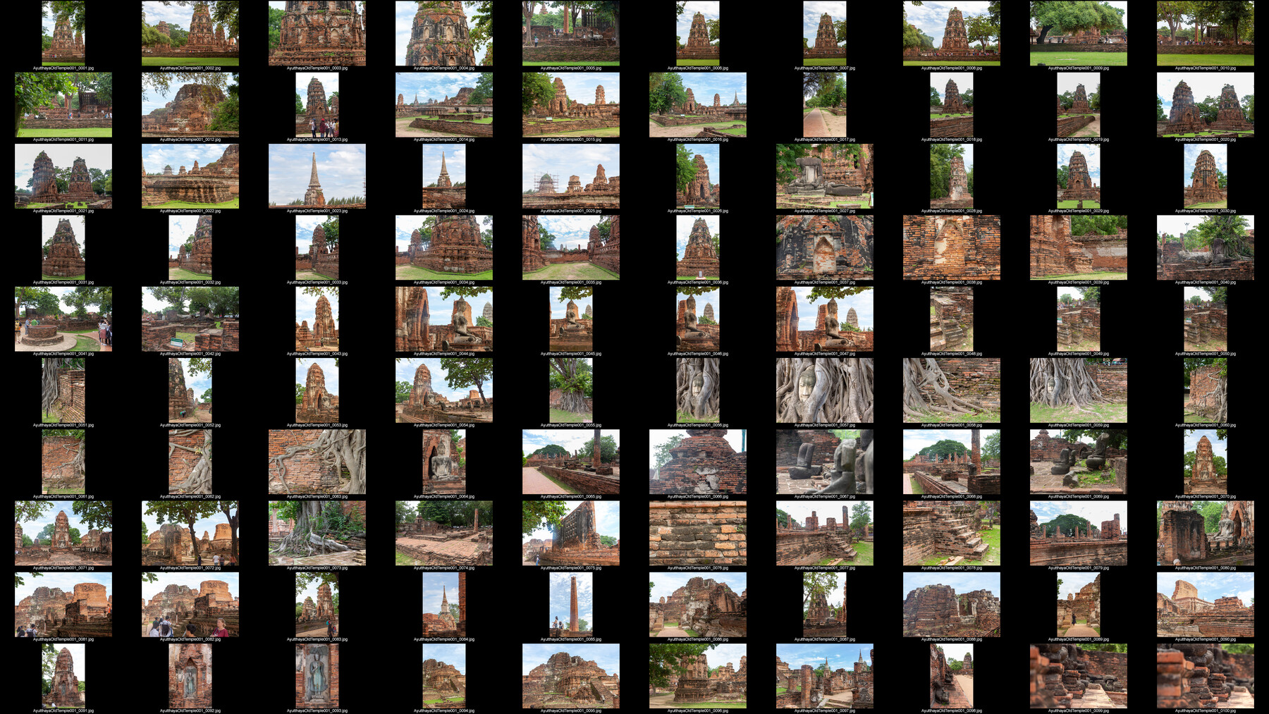 ArtStation - Reference Pack - Ayutthaya Old Temples | Resources