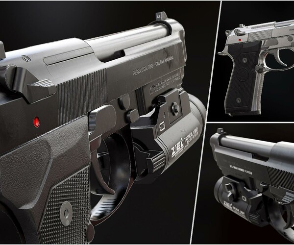 ArtStation - Ultimate FPS WEAPONS PACK - for UNREAL and UNITY | Game Assets