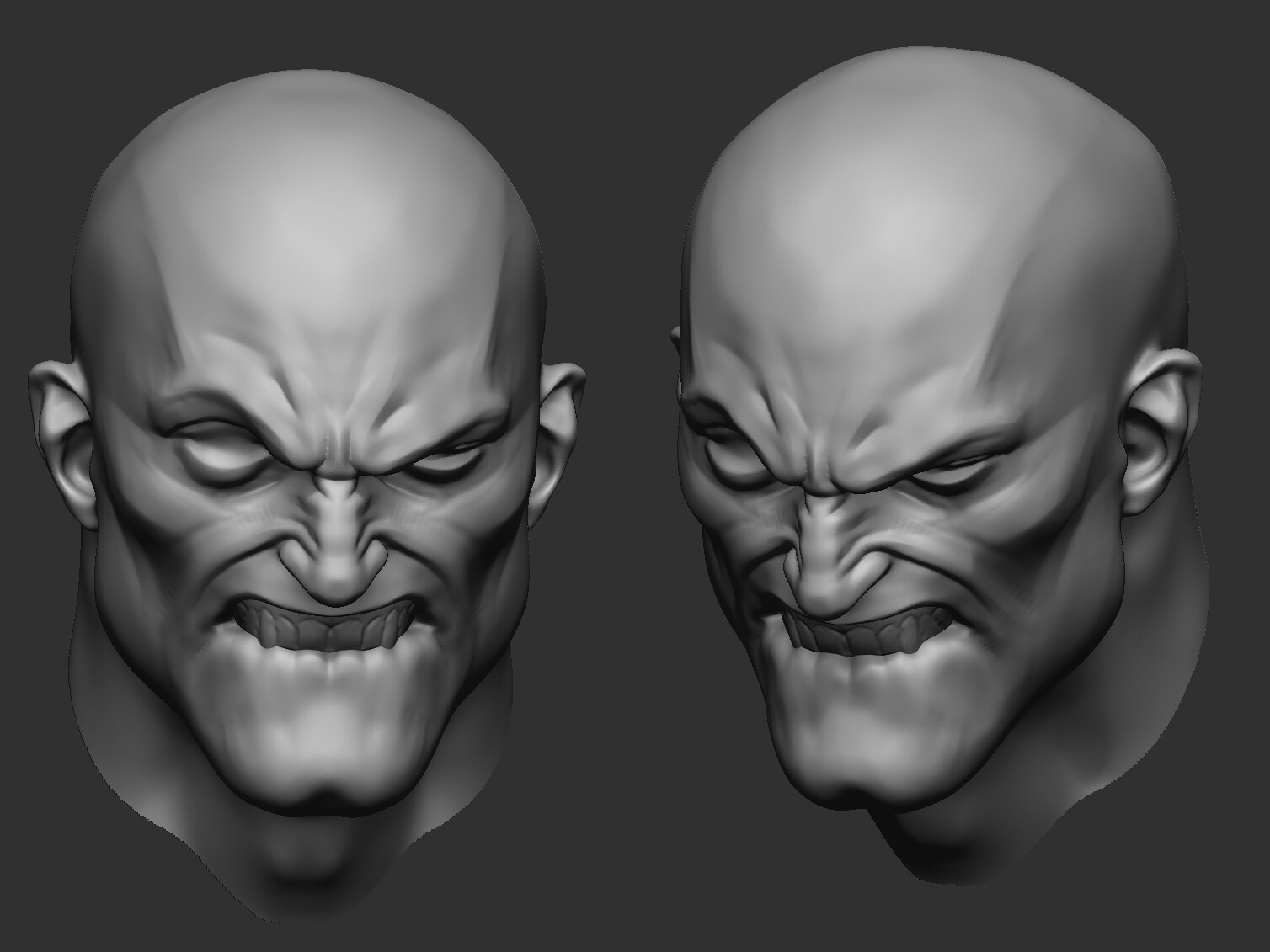 ArtStation - Comic Head Gesture Pack1 | Resources