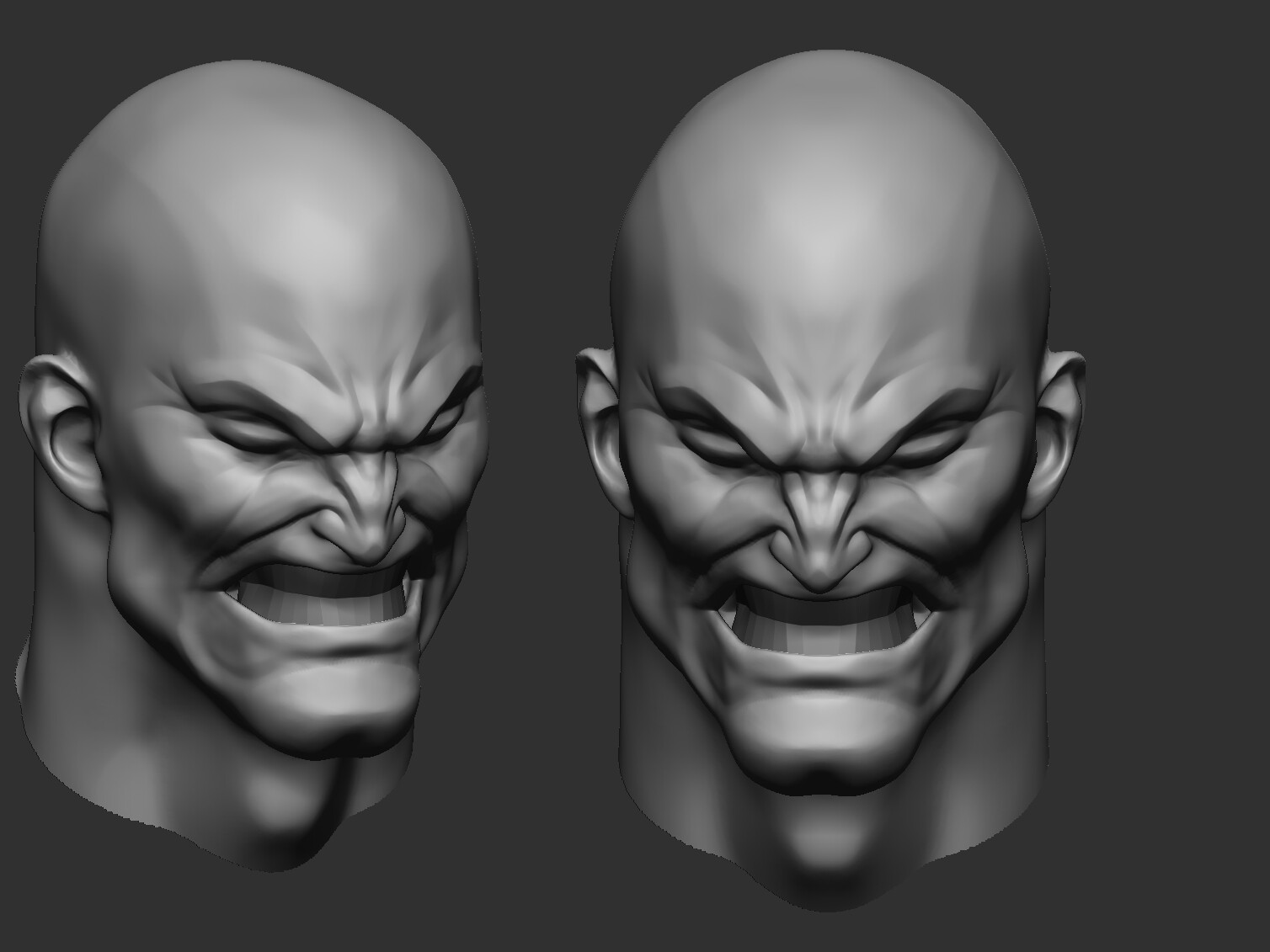 ArtStation - Comic Head Gesture Pack1 | Resources