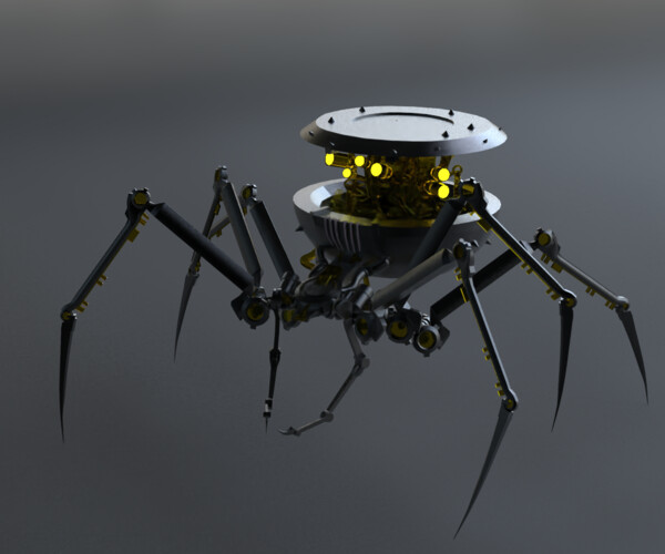 ArtStation - Spider Bot | Resources