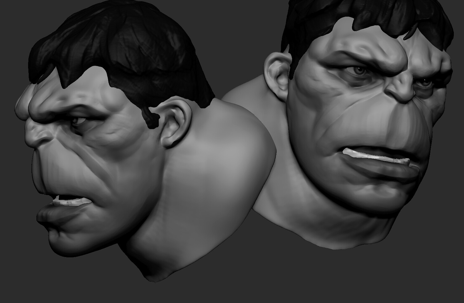 ArtStation - Hulk BaseHead | Resources