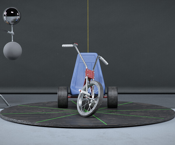 ArtStation - Tricycle from 'The Shining' | Game Assets