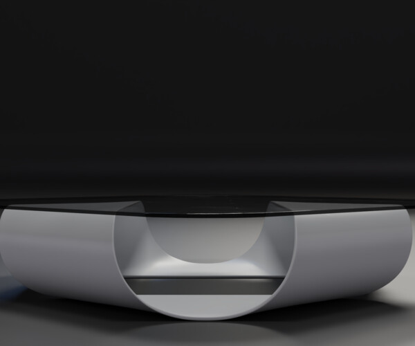 ArtStation - Mobius Coffee Table By Kristalia | Resources