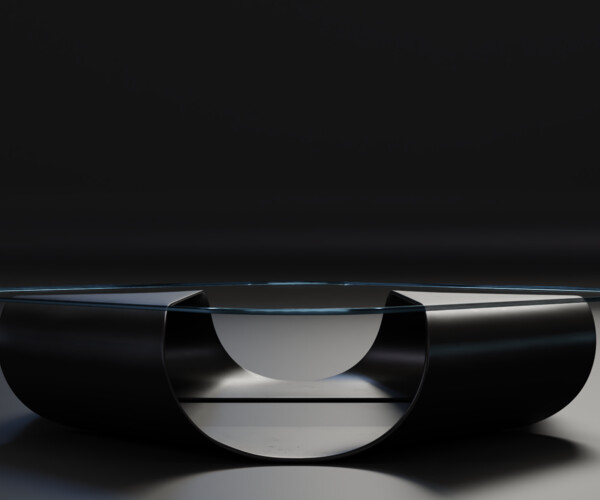 ArtStation - Mobius Coffee Table By Kristalia | Resources