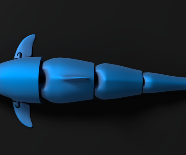 ArtStation - Articulated Dolphin | Resources