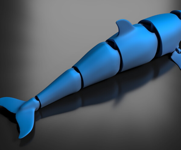 ArtStation - Articulated Dolphin | Resources