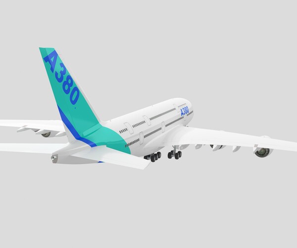ArtStation - Airbus A380 - 4K | Resources