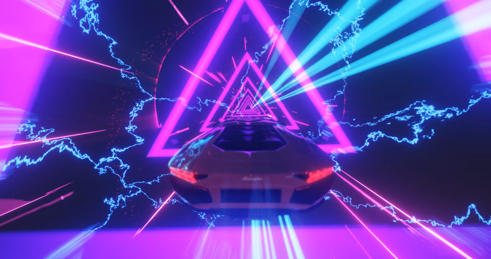 ArtStation - Retro Sci Fi Synthwave Loop "Space Time Dimensional ...