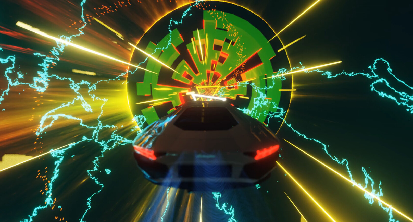 ArtStation - Retro Sci Fi Synthwave Loop "Space Time Dimensional ...