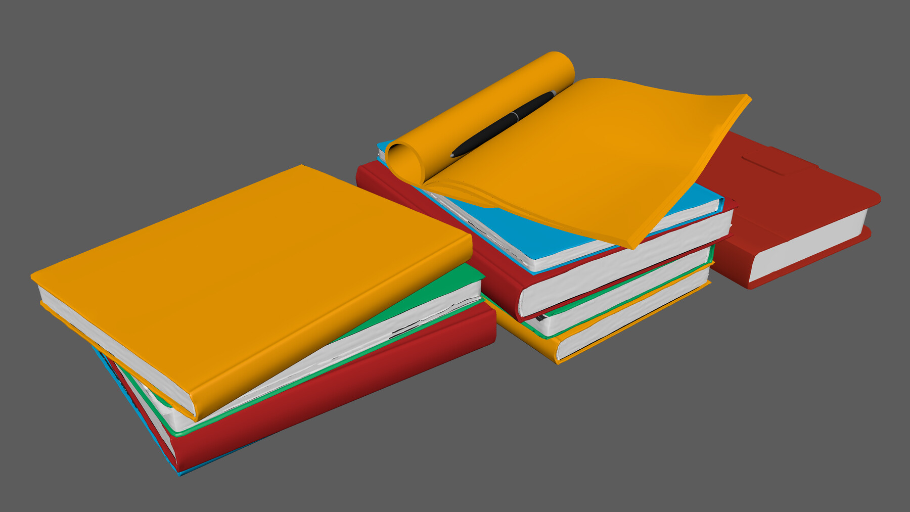 ArtStation - books and pens | Resources