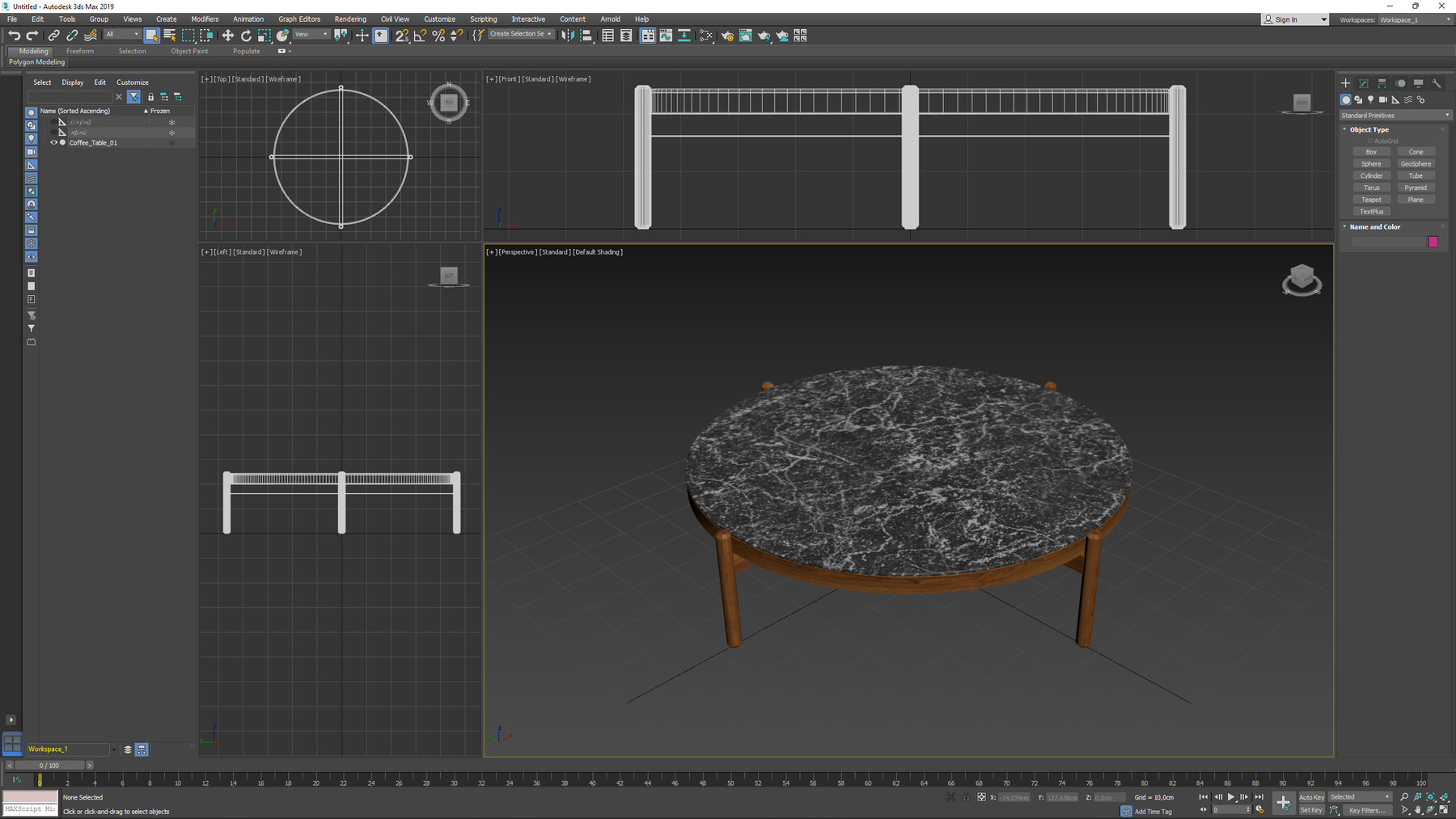 ArtStation - Coffee Table No2 | Resources