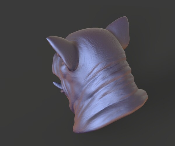 ArtStation - Head-P2_high poly sculpt | Resources
