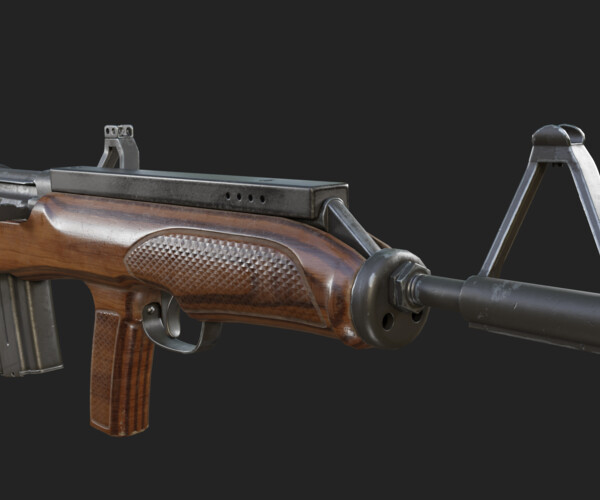 ArtStation - M82 Assault rifle | Game Assets