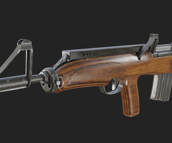 ArtStation - M82 Assault rifle | Game Assets