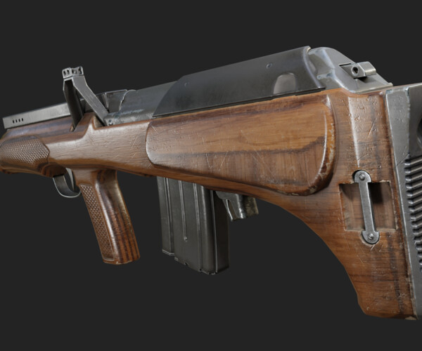 ArtStation - M82 Assault rifle | Game Assets