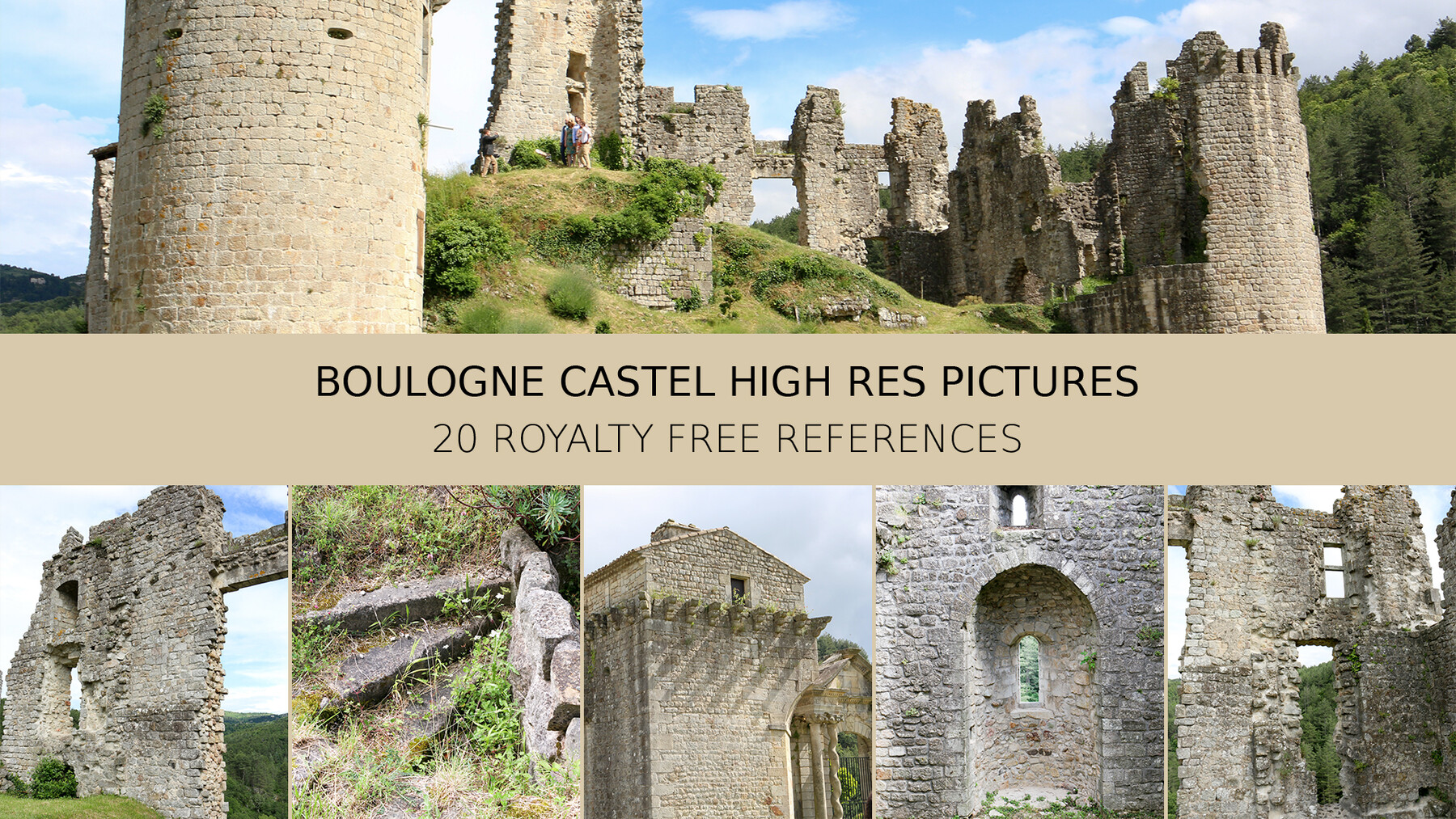 ArtStation - Reference Pack - Boulogne Castel | Resources
