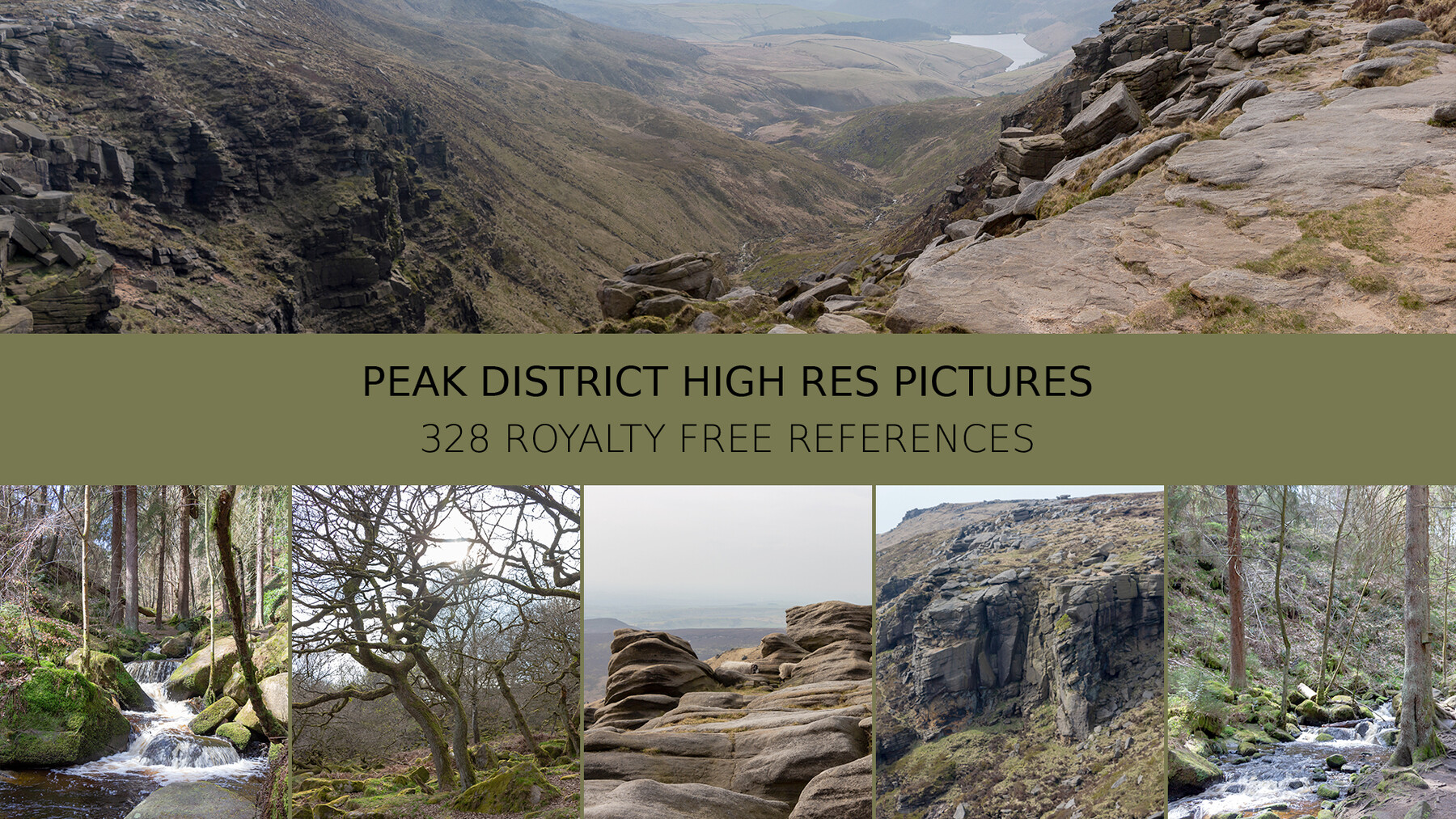 ArtStation - Reference Pack - Peak District | Resources