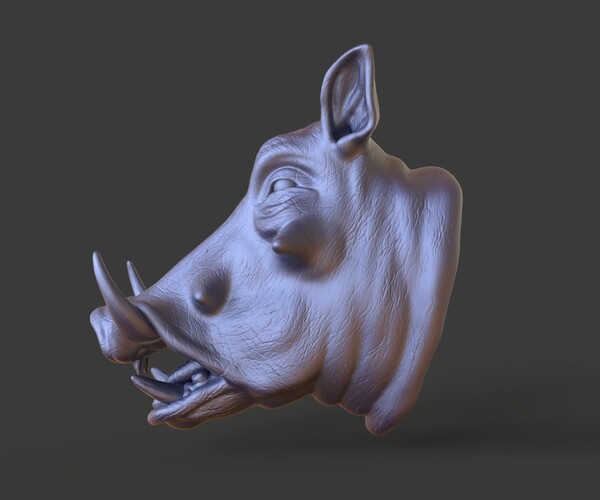 ArtStation - Head-P9_high poly sculpt | Resources