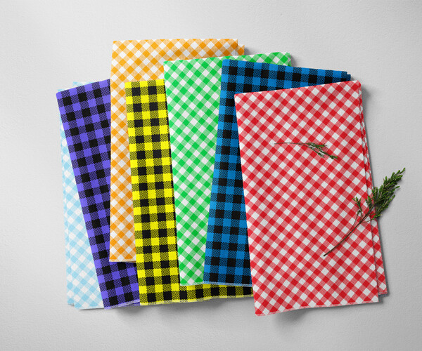 ArtStation - 100 Gingham Check Patterns | Artworks
