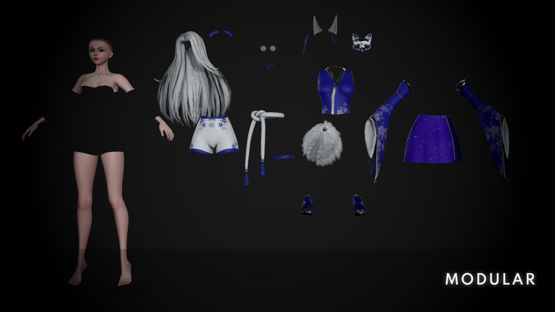 ArtStation - Kitsune | Game Assets