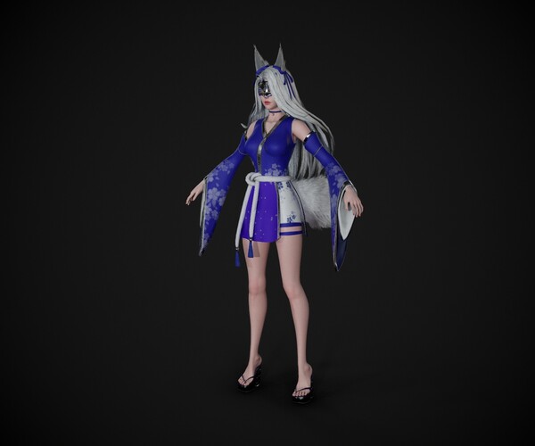 ArtStation - Kitsune | Game Assets