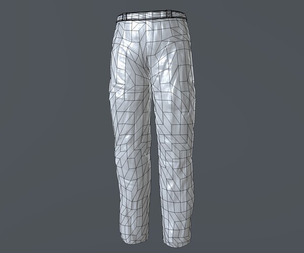 ArtStation - BAPE CAMO PANTS low-poly PBR | Game Assets