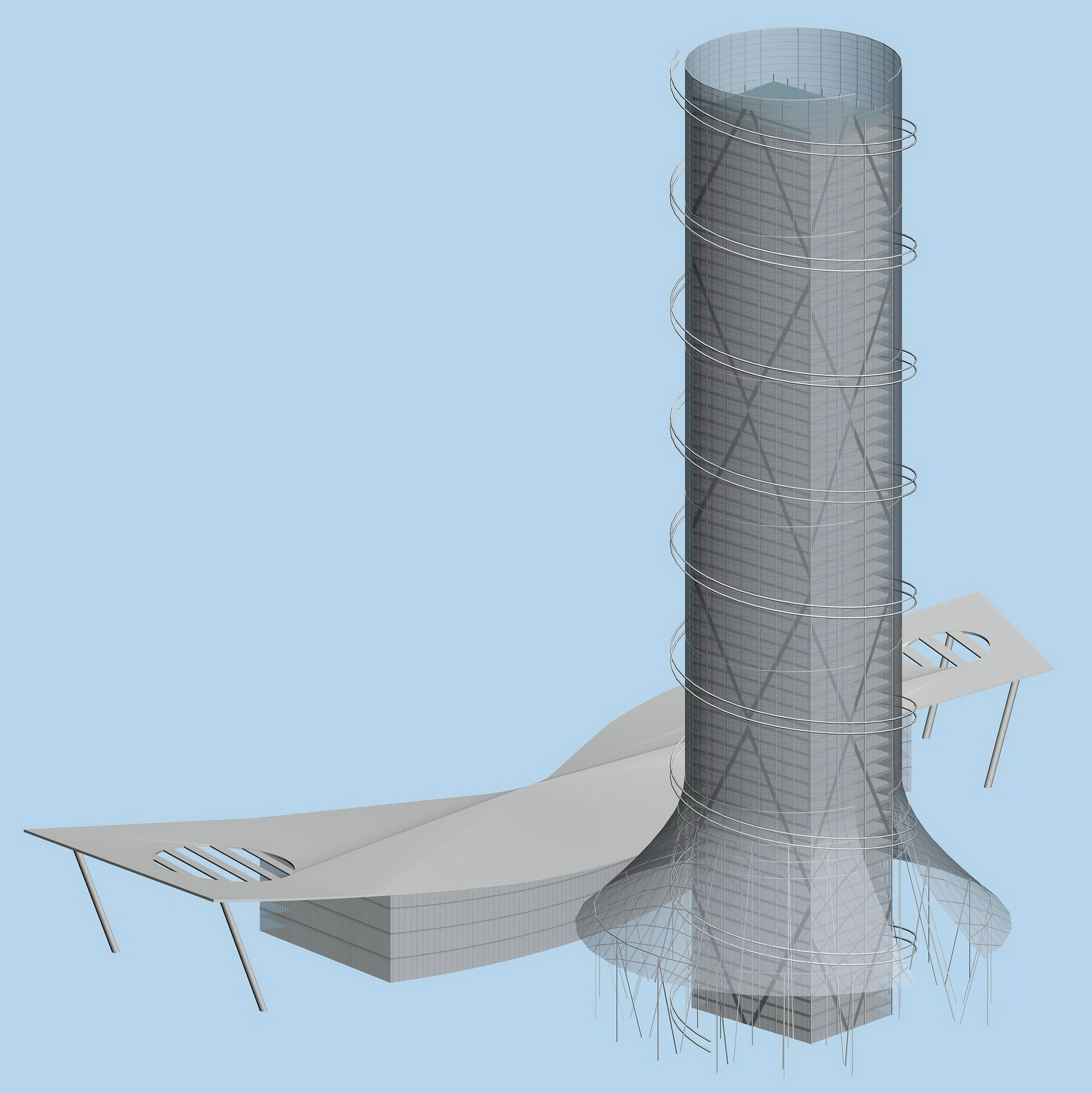 ArtStation - City hotel simple office building - 205 | Resources