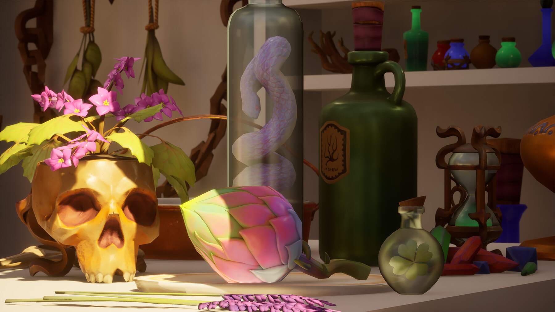 ArtStation - Potion Props Pack | Game Assets