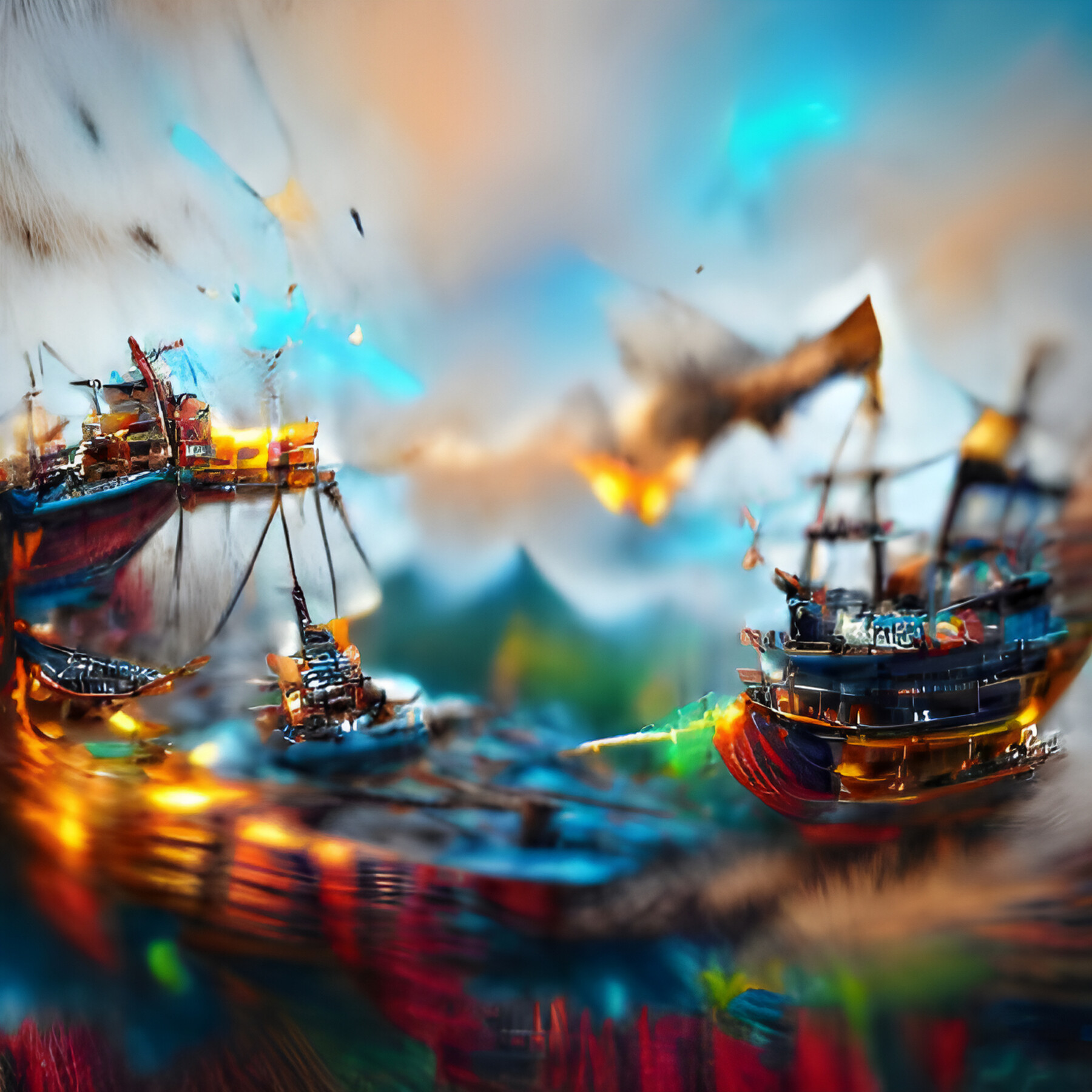 ArtStation - Pirate Battle | Artworks