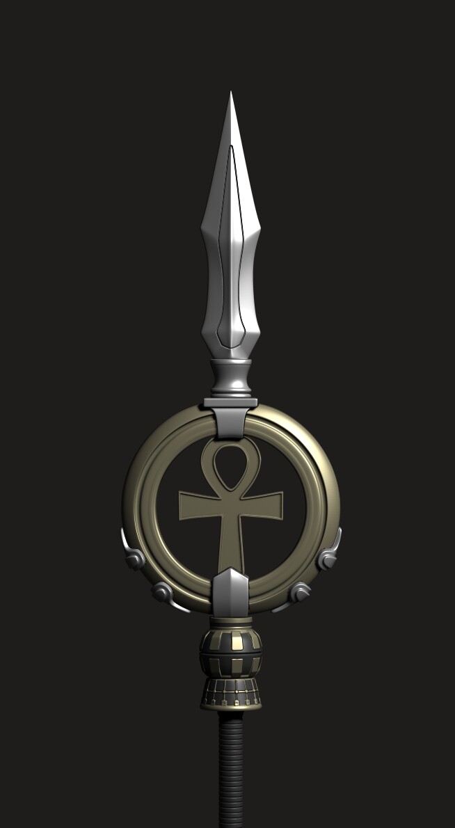ArtStation - Horus Staff - 3D Printing | Resources