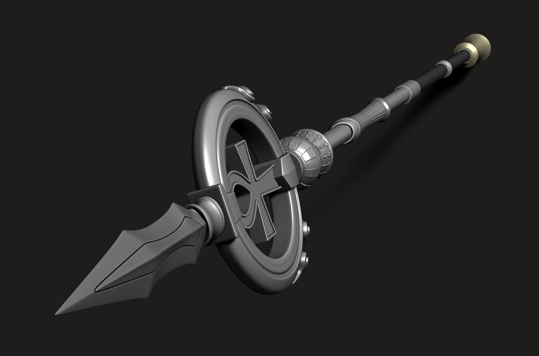 ArtStation - Horus Staff - 3D Printing | Resources