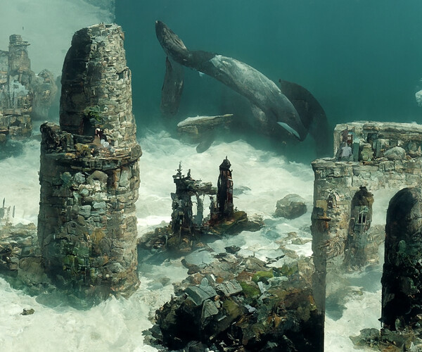 ArtStation - Atlantis Ruins | Artworks